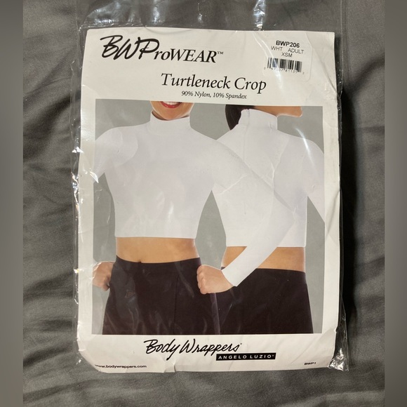 BW Prowear | Other | Brand New Xsmall White Cheer Midriff Long Sleeved | Poshmark